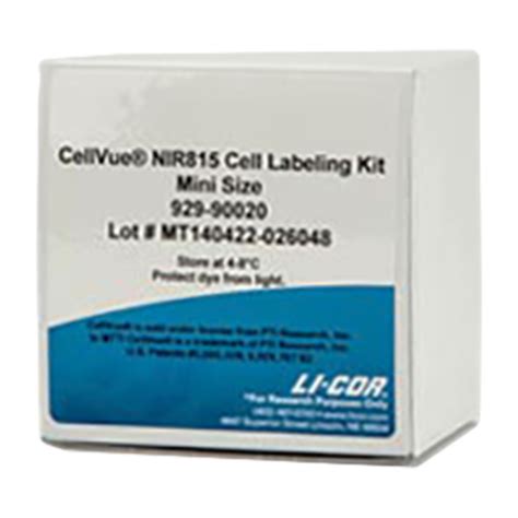 Cellvue® Nir815 荧光细胞标记试剂盒cellvue® Nir815 Fluorescent Cell Labeling Kit