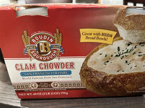 Got The Boudin Clam Chowder So Good With Costco French Bread Baguette 🥖 R Costco
