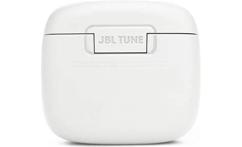 JBL Tune Flex White True Wireless Noise Canceling Earbuds With Two Fit Options At Crutchfield