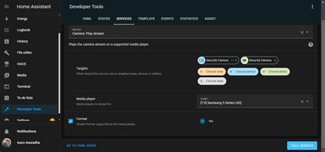 How To Stream Tuya Security Camera To A Samsung Tv Home Assistant Community