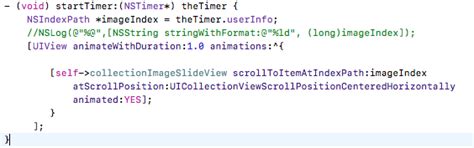 Ios Cannot Make A Slide Image In Objective C Of Xcode By