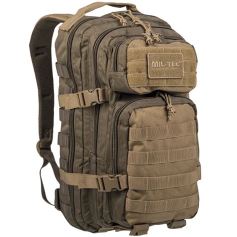 Рюкзак Mil-Tec Ranger Green/coyote US Assault L, 36л — Купить Недорого ...