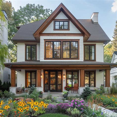 Brown Window Trim Exterior — Shades That Work On Brick Stone And White