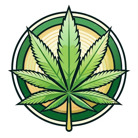 Weed Logo Vector Premium Ai Generated Vector
