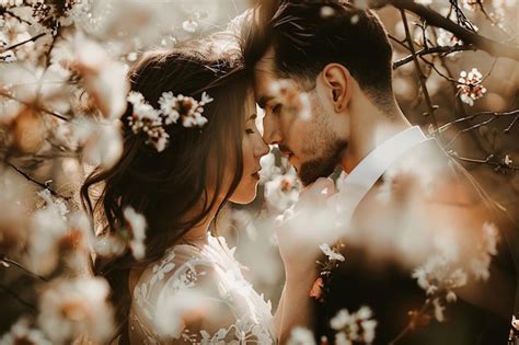 Premium Photo Explore The Couples Tender Kisses Shared Amidst Th Generative Ai