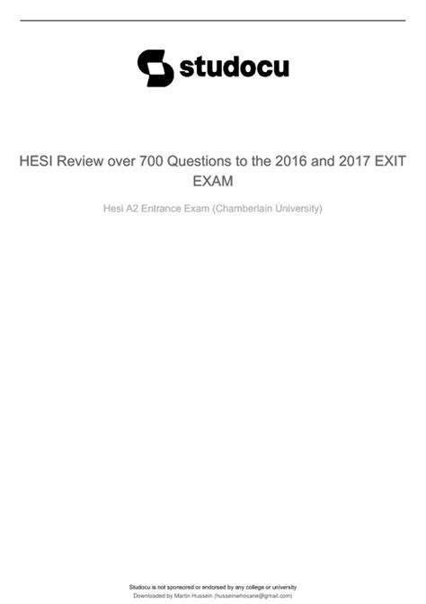 HESI Exit Exam Over Questions New Updated Version Latest Accurate All Solved