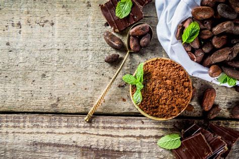 Different Types Of Cocoa Stock Photo Image Of Ground 167797776