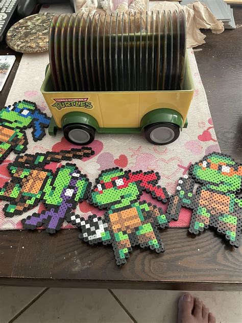 Managed To Find The Turtle Van Box Set Of The Cartoon On Ebay R Tmnt