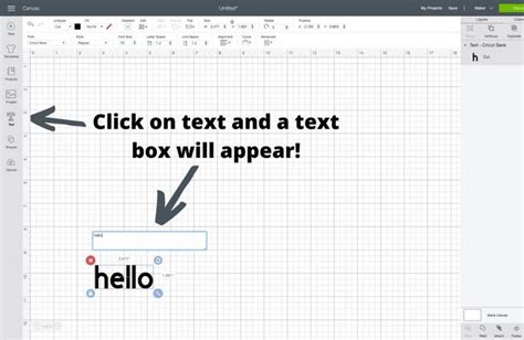 All About Text Cricut Design Space Cricut Design Cricut Lettering