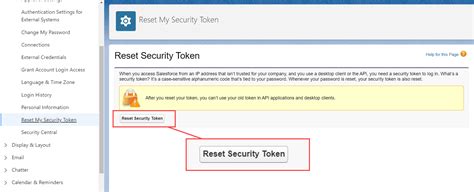 Salesforce Security Token How To Find Reset And Use It