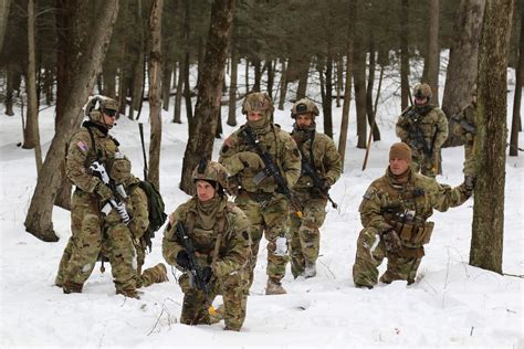 Soldiers Complete Winter Field Training Test Leadership National