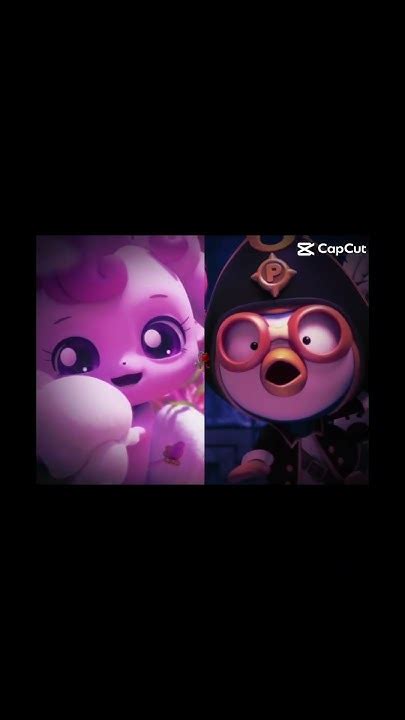 하츄핑vs뽀로로💙 캐치티니핑 뽀로로 템플사용 전 둘다 좋아용 Youtube