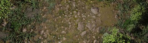 Woodland Terrain Environment Model Flippednormals