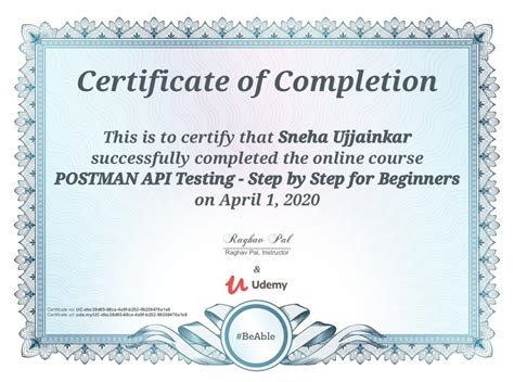 Sneha Ujjainkar On Linkedin Apitesting Softwaretesting Accomplishment