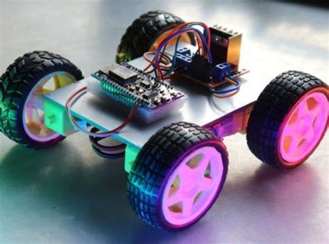 How To Make Arduino SmartPhone Controlled WiFi Car Using NodeMCU Esp L N Motor Driver