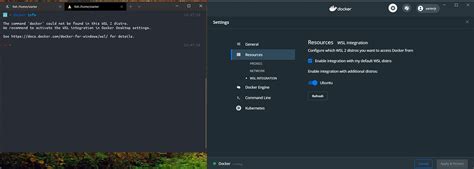 WSL Default Distro Docker Not Found Docker Desktop Docker Community Forums