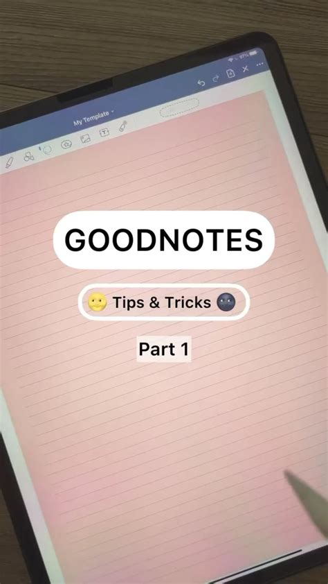 Goodnotes Tips Tricks How To Create Your Own Color Note Template Artofit