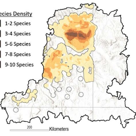 Species Distribution Modeling Output Density Classifications Derived Download Scientific