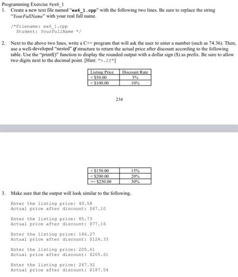 Solved Programming Exercise Ex61 1 Create A New Text File
