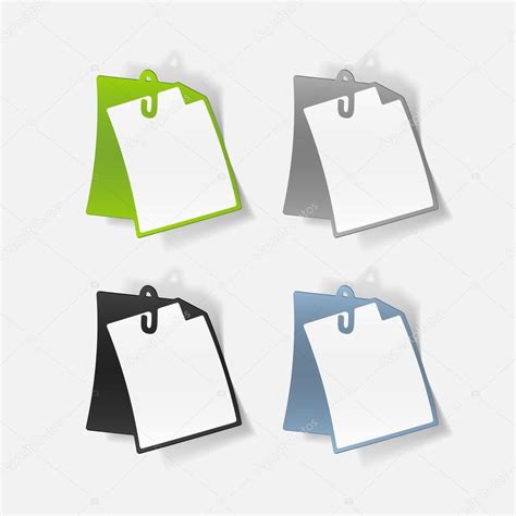 Realistic Design Element Clipboard Stock Vector By ©palau83 83998514