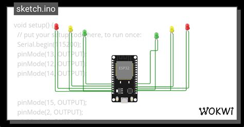 Ex1 Wokwi Esp32 Stm32 Arduino Simulator Ex1 Wokwi Esp32 Stm32 Arduino Simulator