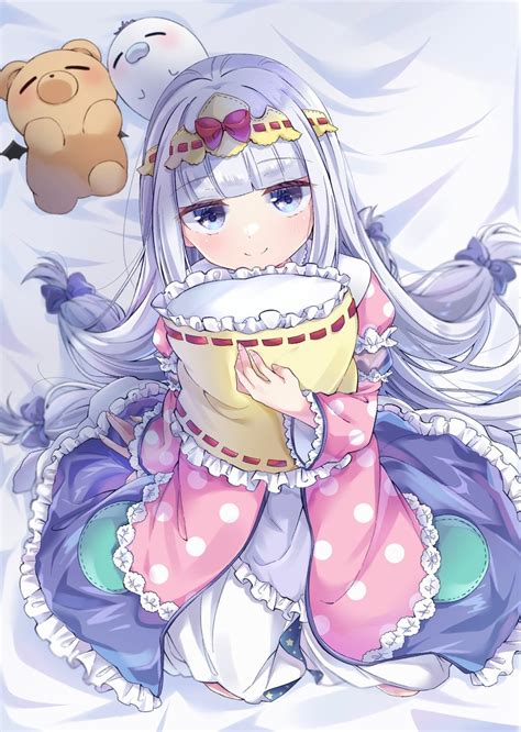 Aurora Sya Lis Kaymin And Teddy Demon Maou Jou De Oyasumi Drawn By Azusa Danbooru
