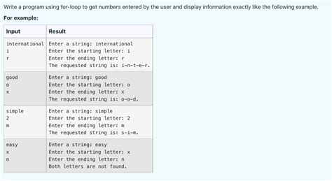 Solved Write Program In Python And Output Must Match As Per