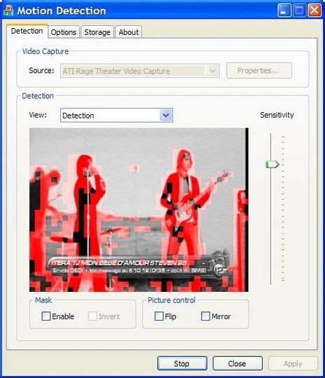 Download Motion Detection V14 Build 232 Afterdawn Software Downloads