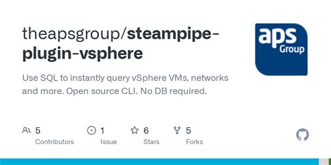Github Theapsgroup Steampipe Plugin Vsphere Steampipe Plugin For Vsphere