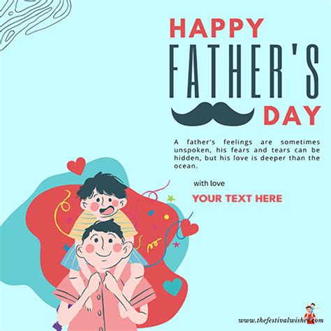 Fathers Day 2026 Quotes Images In English With Name