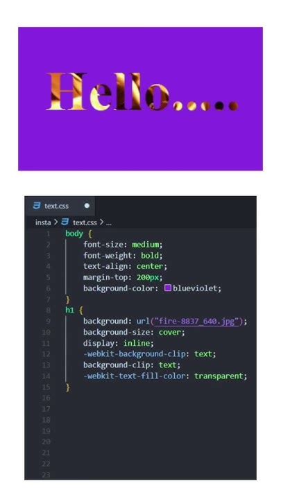 Text With Background Photo Using Css Coding Css Webdevelopment Programming Shorts