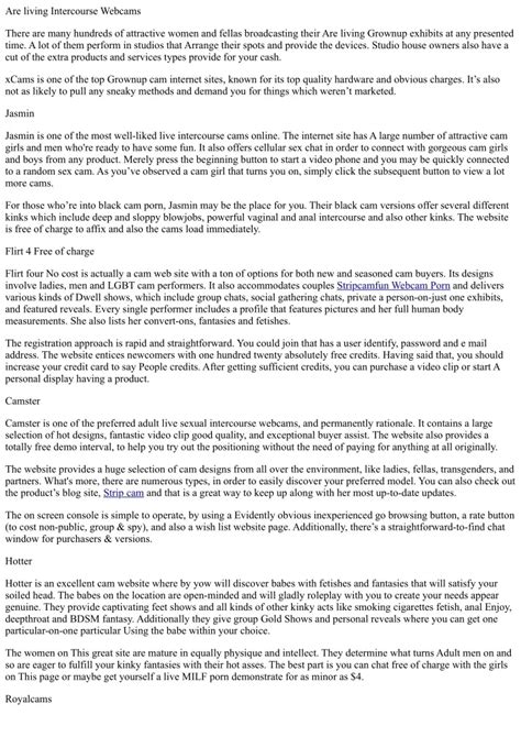 PPT Live Sex Webcams PowerPoint Presentation Free Download ID 12264159