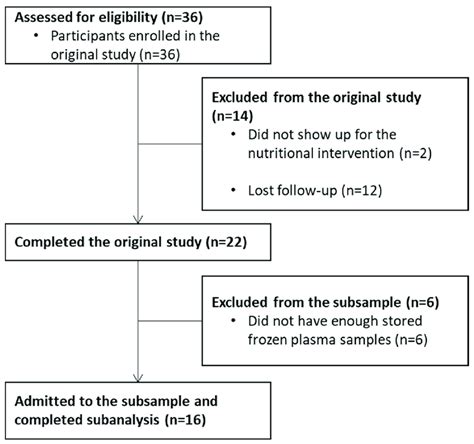Consort Flow Diagram Of The Subsampling Process Download Scientific Diagram