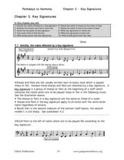 Ch P Athways To Harmony Chapt Er K Ey Signatures C Hapter Key S Ignatures In This