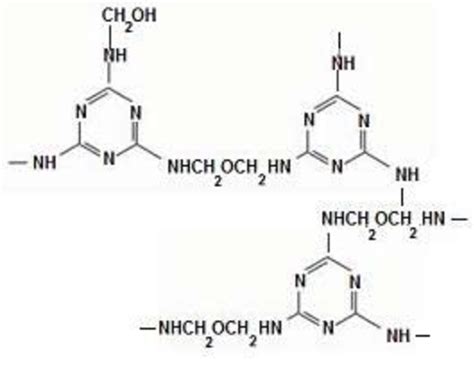 Chemical Structure Of Melamine Formaldehyde Resin At Robert Nguyen Blog