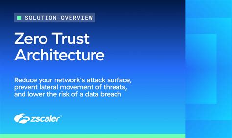 Understanding Zscaler Zero Trust Architecture