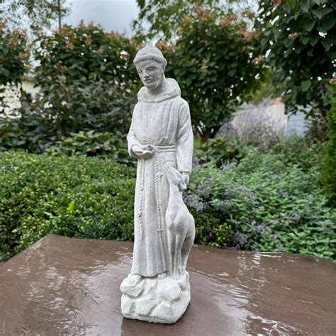 St Francis Of Assisi Garden Statues Etsy