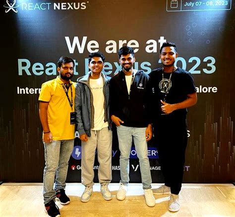 Sanjaykumar Gouda On Linkedin Reactnexus2023 Reactnative