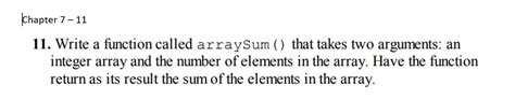 Solved Solve In C Not In C Chegg