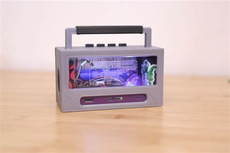 3d Printed Raspberry Pi Airplay Boombox By Adafruit Pinshape