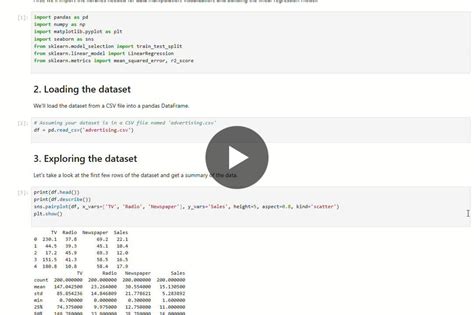 Datascience Python Machinelearning Salesprediction Internship Pragya Vijay