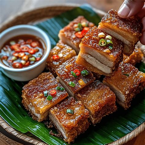 Filipino Lechon Kawali Crispy Pork Belly Kusina Secrets