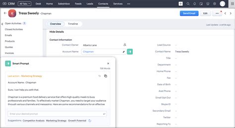 introducing zia s integration with openai for zoho crm