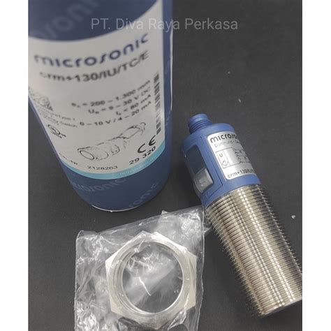 Jual Microsonic Crm130ddtce Ultrasonic Level Sensor Oleh Pt Diva