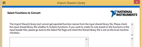 Solved Linking C Dll Into Labview Ni Community
