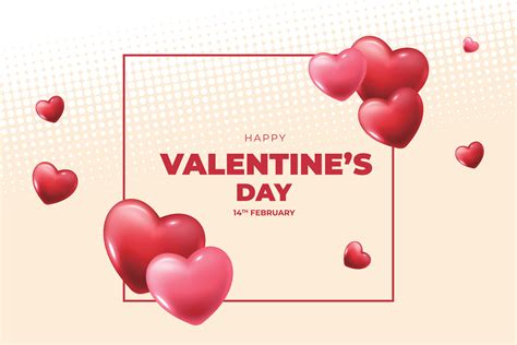 happy valentine s day valentine s day hearts background 39197762 vector art at vecteezy
