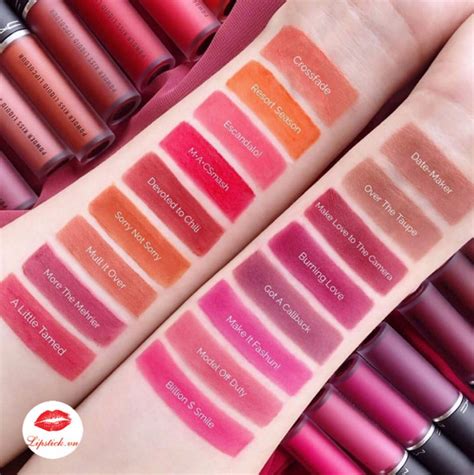 Review Son Mac 983 Burning Love Đỏ Mận Powder Kiss Liquid