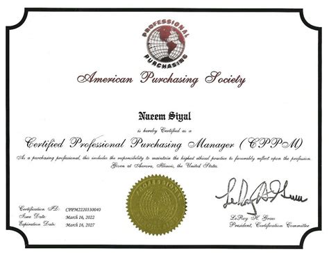 naeem siyal certified cpp cppm on linkedin cppm certificate