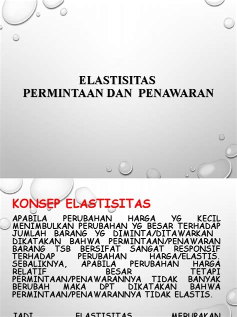 Elastisitas Silang Gula Pasir Dan Gula Jawa Pdf