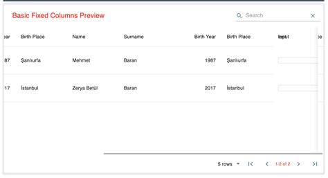 Fixed Column With Render Prop Styling · Issue 1705 · Mbrnmaterial